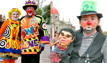 Un desfile de payasos invadió la ciudad de México - RT