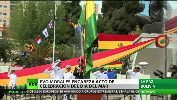 Bolivia celebra el Día del Mar para recordar los 136 años de la pérdida ...