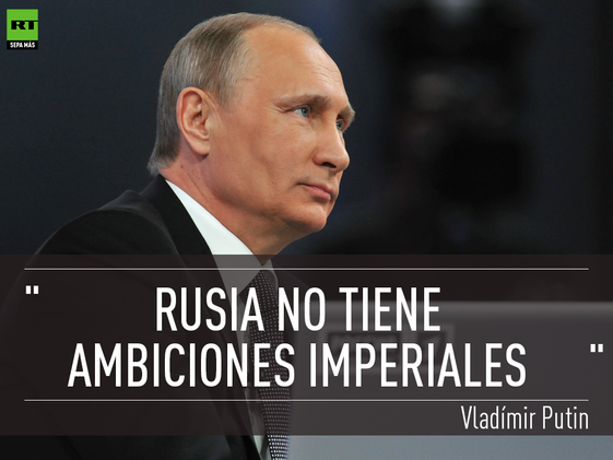 Las mejores citas de Vladímir Putin durante su 'Línea directa' de 2015