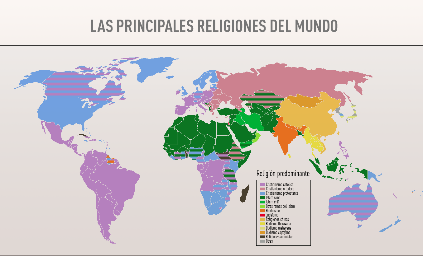 Religiones del mundo: descubre su impacto en la sociedad