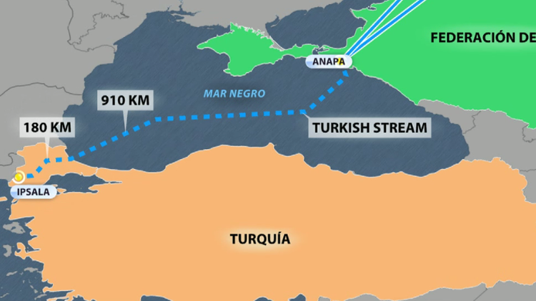 La construcción del gasoducto Turkish Stream comenzará en 2018 - RT