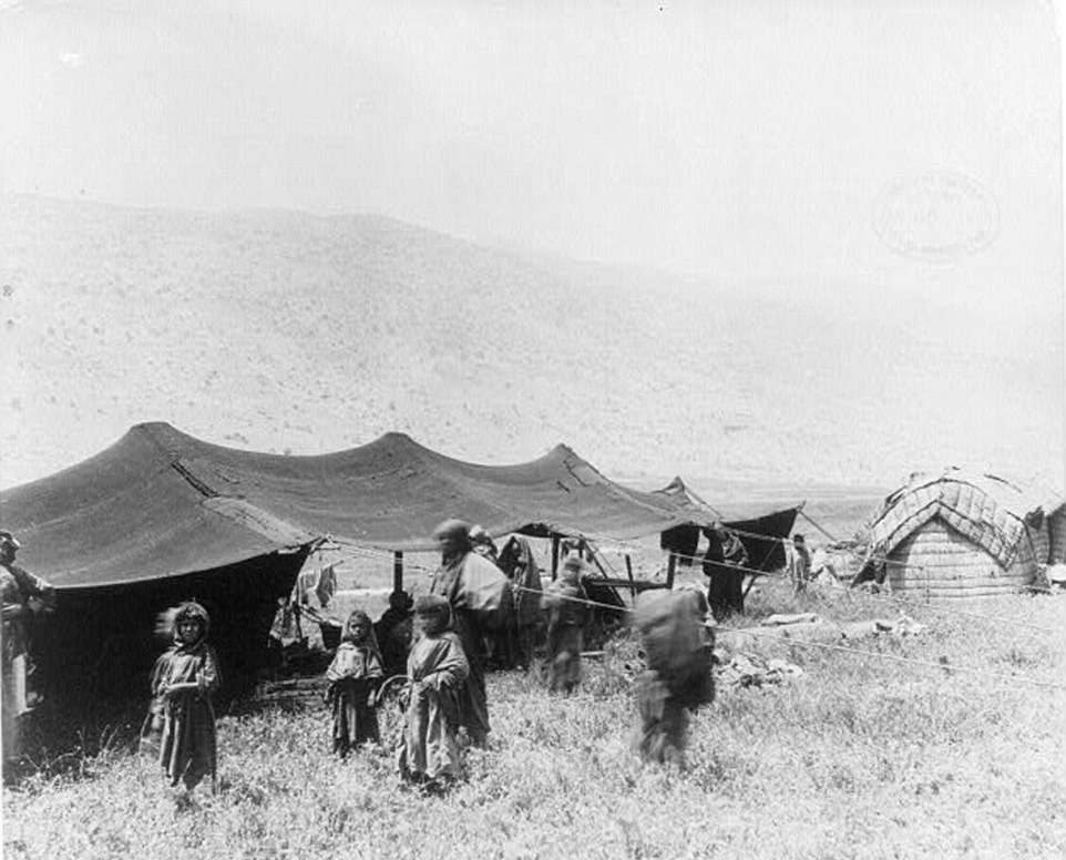 Así vivían los beduinos del desierto hace un siglo