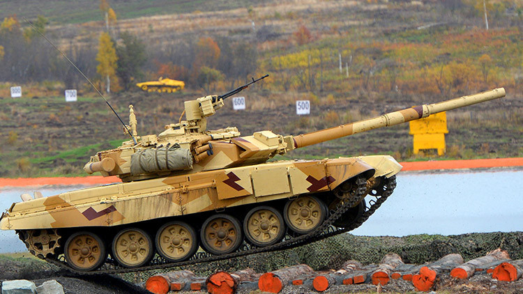 FOTO: El Ejército sirio usa en combate el arma cegadora del tanque T-90 ...