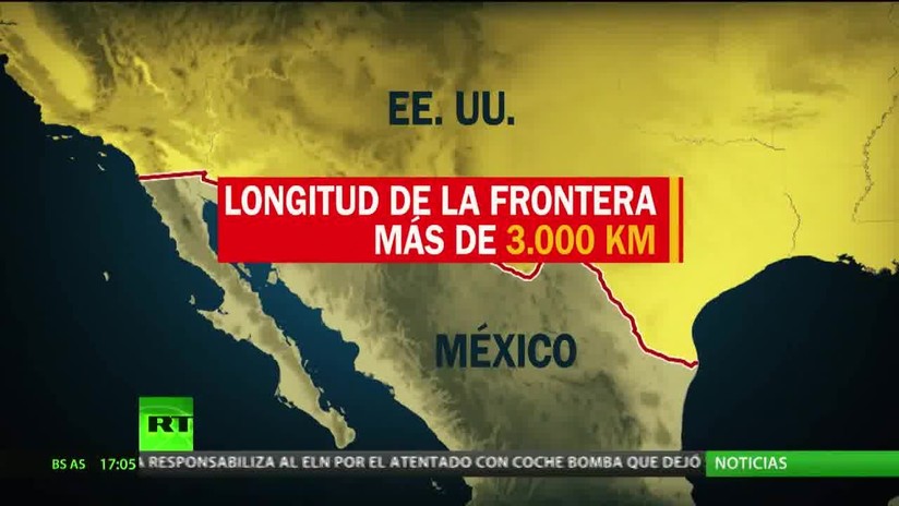 ¿Cómo es la frontera que separa a México de Estados Unidos? - RT