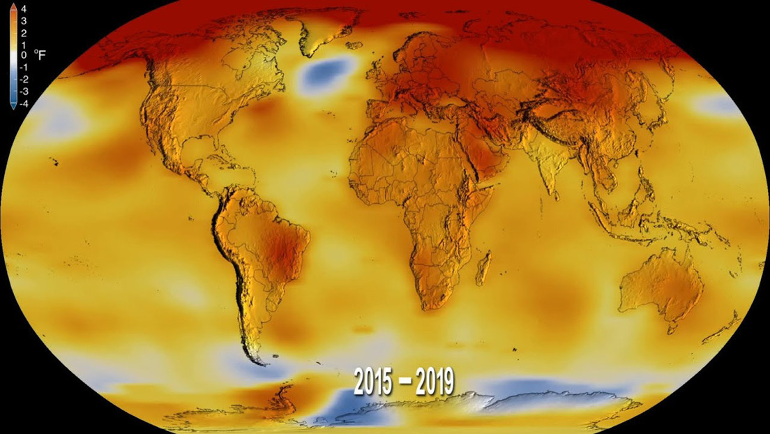 VIDEO: La NASA rastrea la temperatura desde 1880 y muestra que vivimos ...