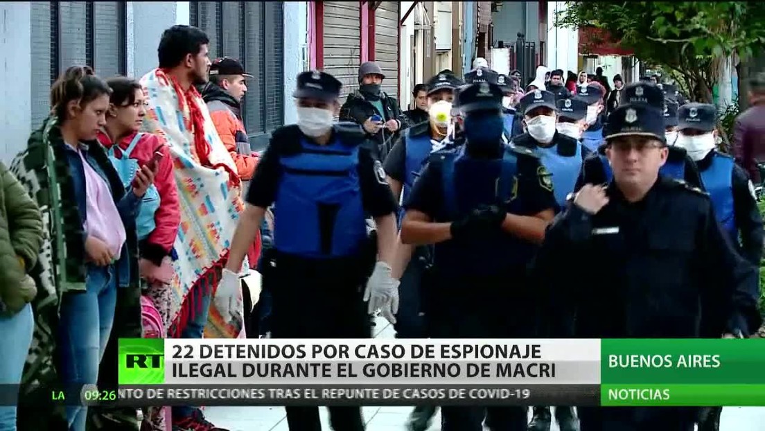 22 Detenidos Por Un Caso De Espionaje Ilegal Durante El Gobierno De