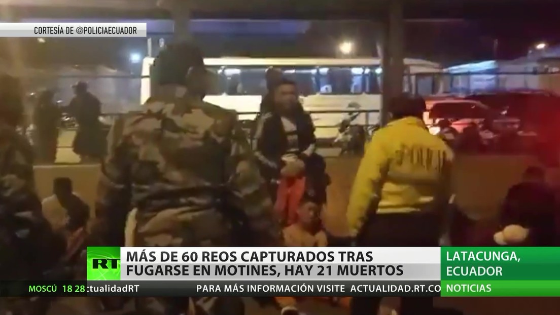 Más de 21 muertos en varios motines en Ecuador en los que se fugaron ...
