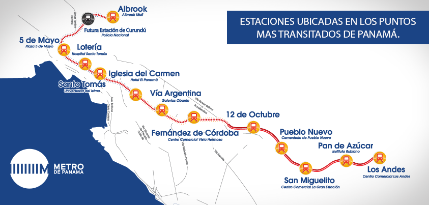 Inauguran en Panamá la primera línea de metro de Centroamérica - RT