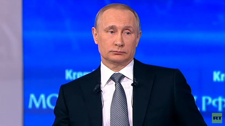 Putin 2016 Q&A marathon — RT World News