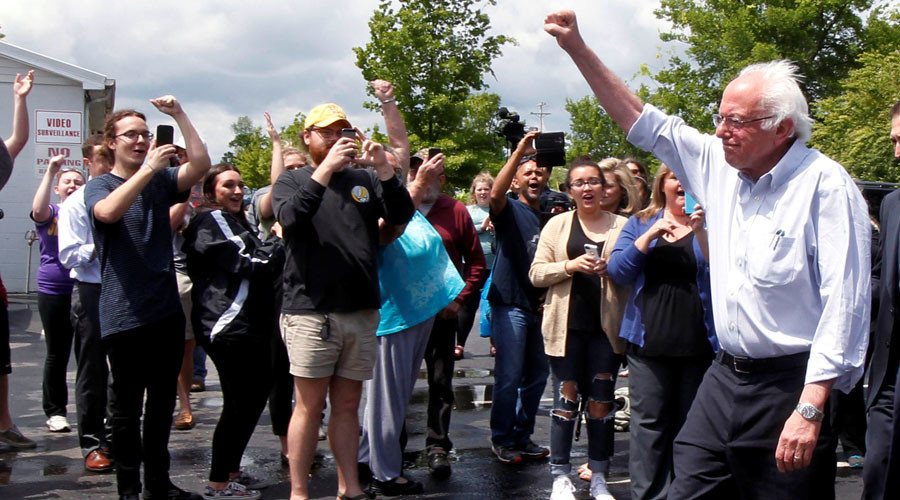 Colonel Sanders: Bernie heads to Kentucky after anti-fracking speech in ...
