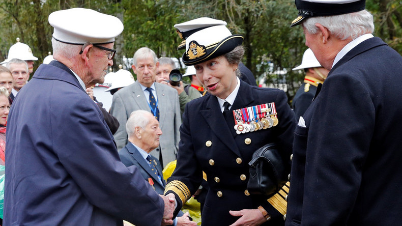 Princess Anne attends Russian military parade to commemorate WWII ...