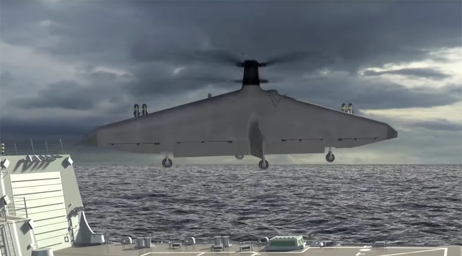 DARPA funds second prototype of new sea drone (VIDEO) — RT USA News