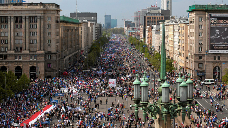 Thousands rally against Polish government in Warsaw (VIDEOS, PHOTOS ...