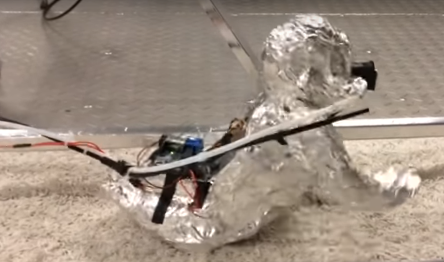 Scientists create creepy tin foil robot baby to study risks of dirty ...