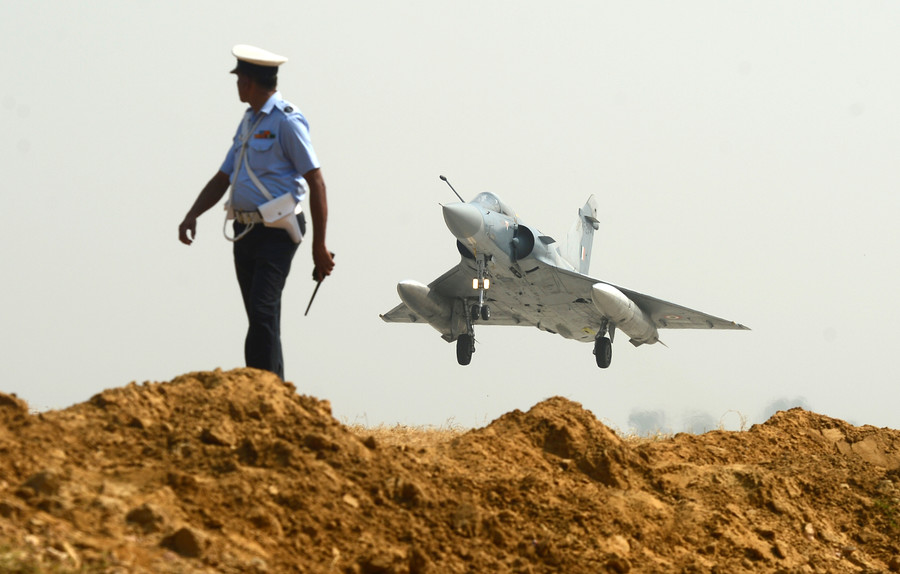 India’s first female solo fighter pilot takes to skies in historic ...