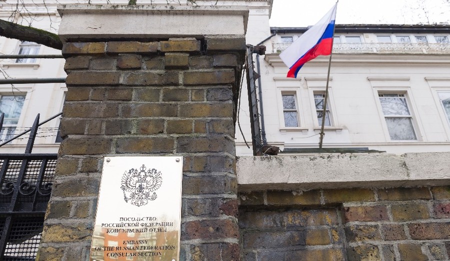 Russian embassy in UK warns citizens about possible provocations in ...