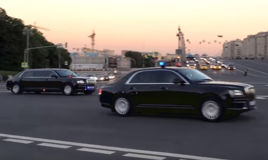 Sneak peek inside Putin’s new limo: Russian leader showcases his ride ...