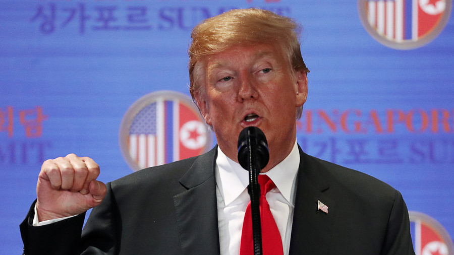 North Korea sanctions to 'remain in effect’ – Trump — RT World News