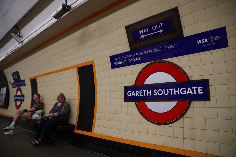 London Tube station renamed in honor of England manager Gareth ...