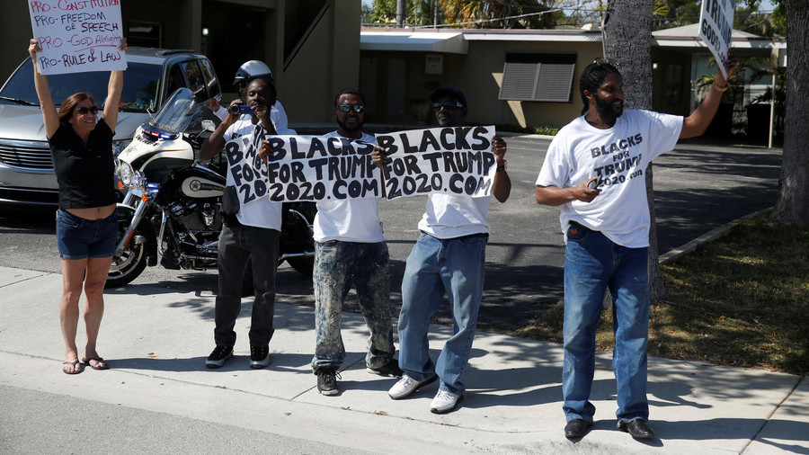 African-American support of Trump at 36%, almost double from last year ...