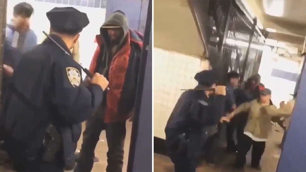 NYPD cop single-handedly fight off drunken mob to defend woman’s honor ...