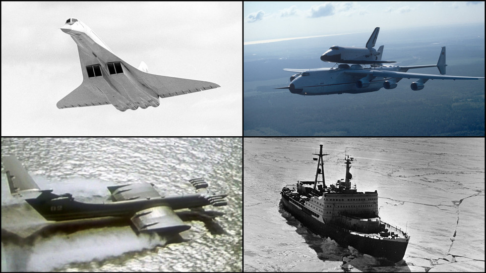 From the Buran to the Caspian Sea Monster: 5 epic Soviet projects — RT ...