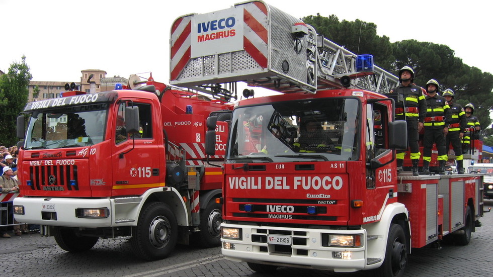 Senegalese man sets Italian school bus on fire with children on board ...