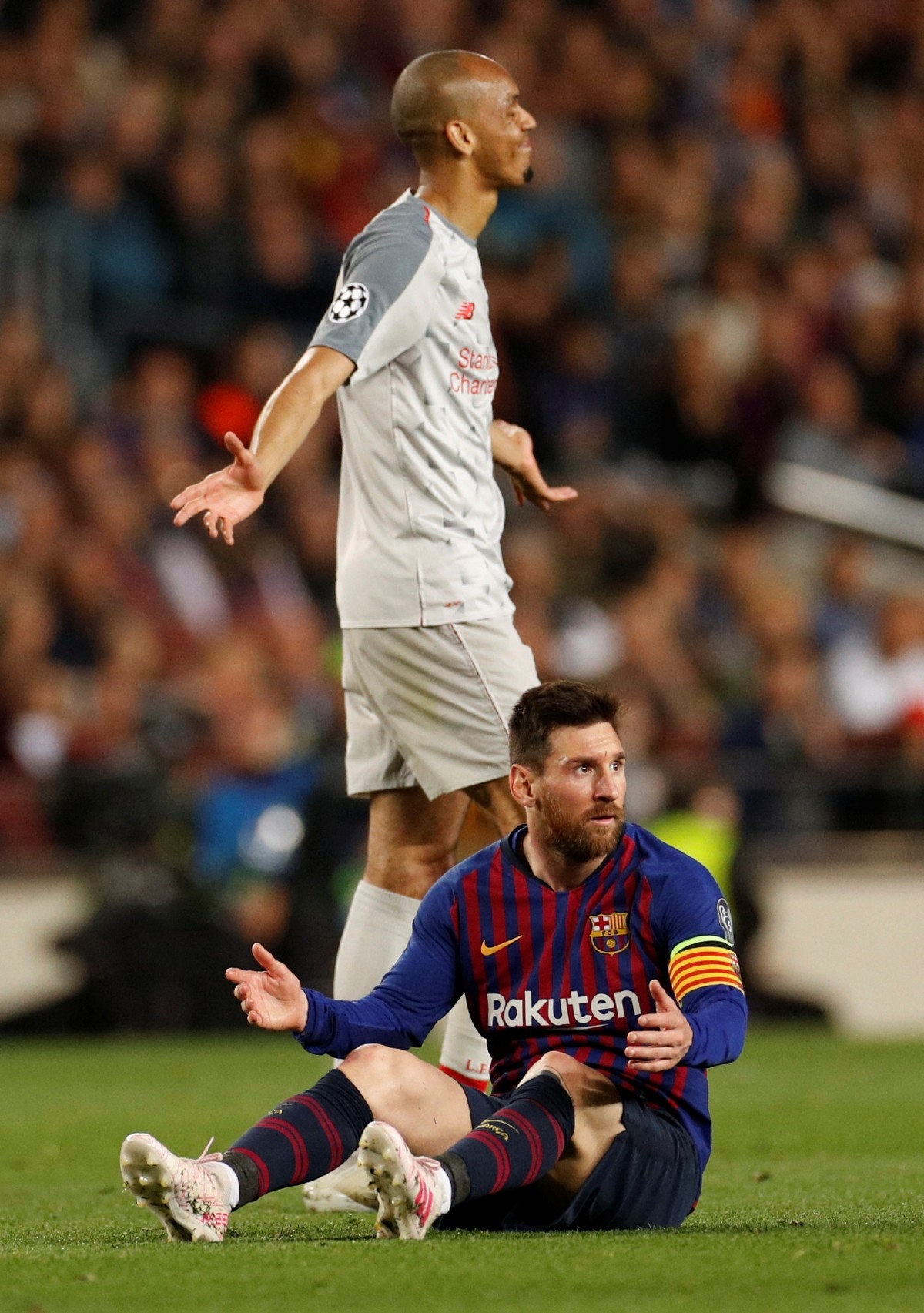 'Messi is a boxer': Liverpool fans protest Messi 'punch' as online ...