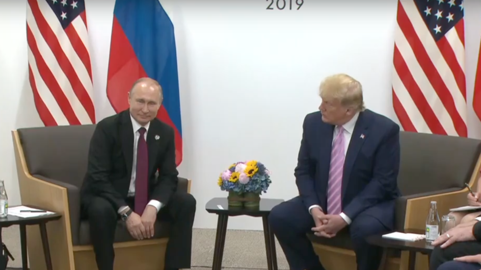 ‘We have lots to discuss’: Putin & Trump meet at G20 summit in Osaka ...