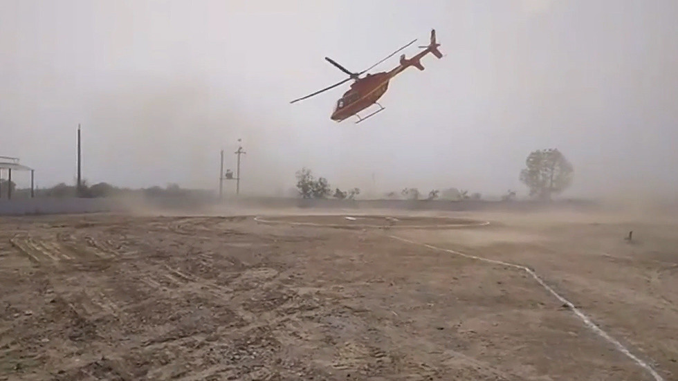 Seconds from disaster: Helicopter carrying Indian MP spins out of ...