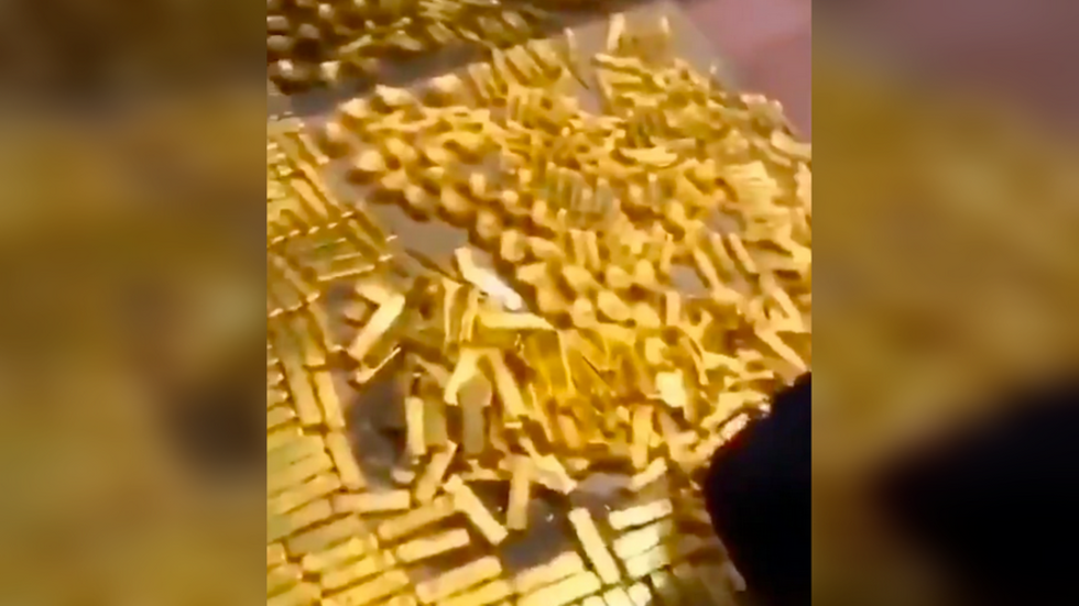 13.5 TONS of gold found piled in Chinese ex-governor’s home (VIDEO ...