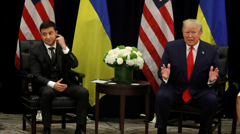 White House releases text of 1st phone call between Trump & Zelensky ...