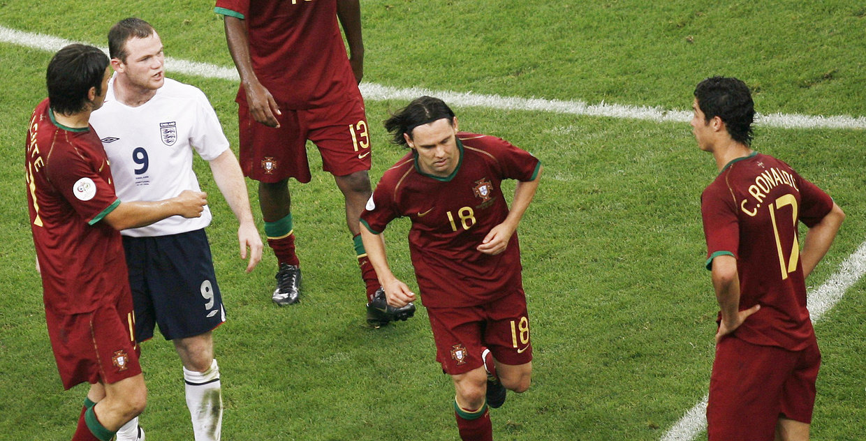 Wayne Rooney reveals infamous bust-up with World Cup winker Cristiano ...