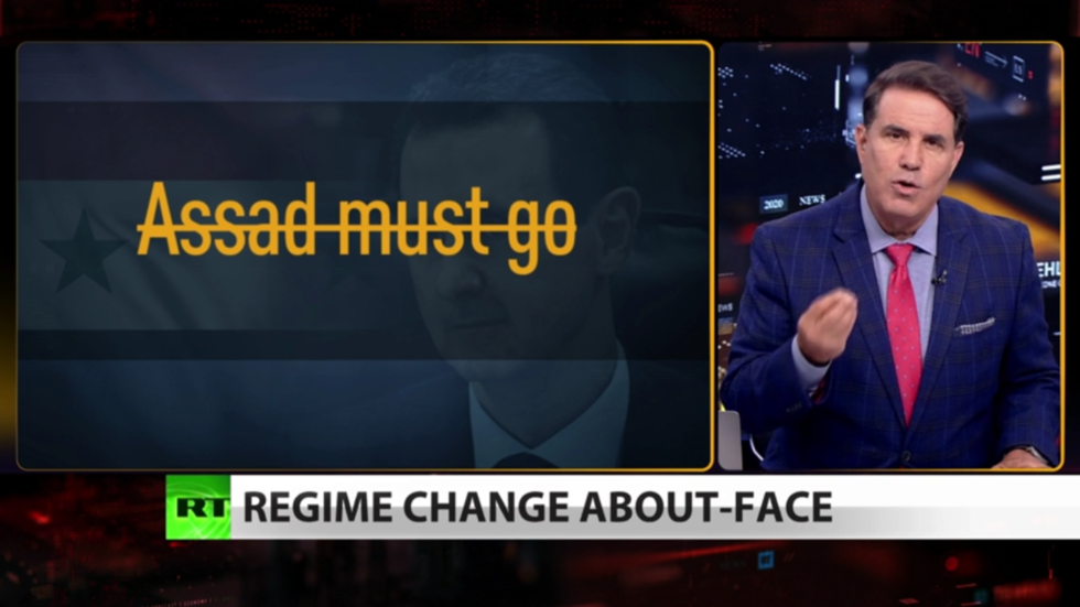 'Assad must go' gone: US changes course in Syria — RT The News with ...