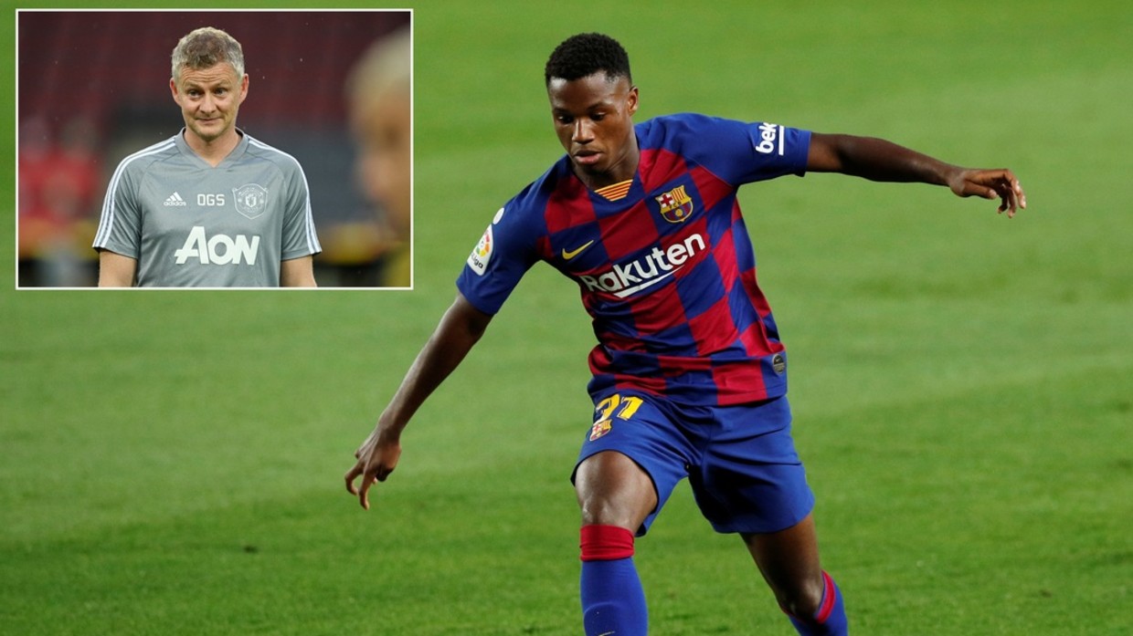 Manchester United linked with teenage Barca prodigy Ansu Fati after ...
