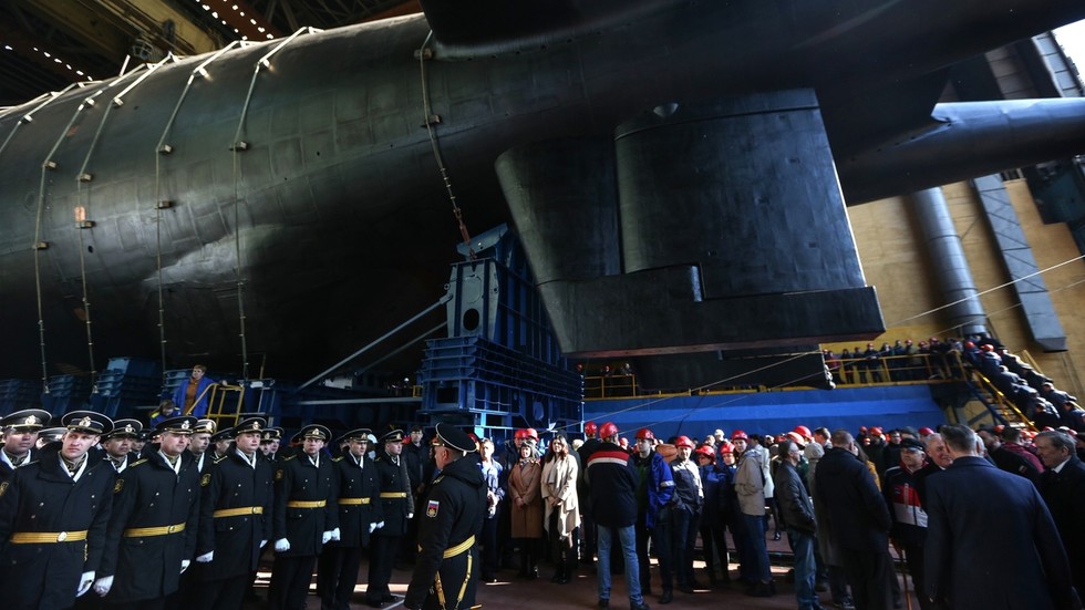 Russia sends world’s largest underwater vessel to sea for first time ...