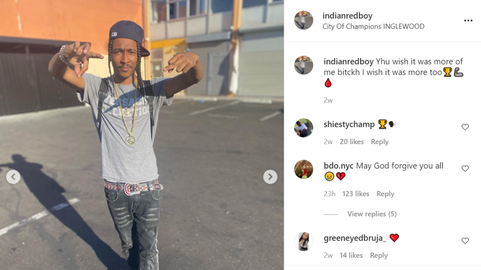 LA rapper ‘shot in the face’ and killed while live streaming on ...