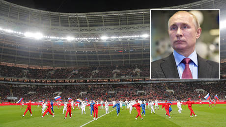 Putin warns Russia will not play football at the Olympics for decades ...
