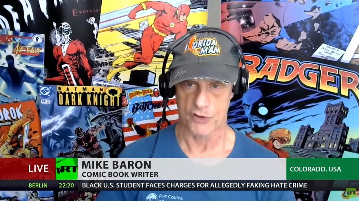 Pro-police comic book writer tears into ‘woke’ publishers, Big Tech ...