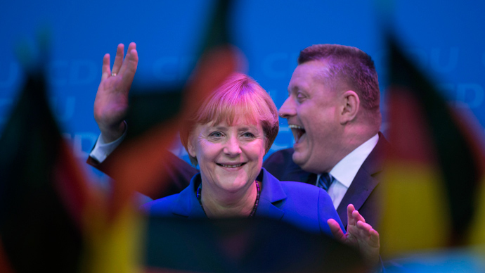 Merkel's diamond: 'Chancellor's trademark' hand gesture gets its own ...