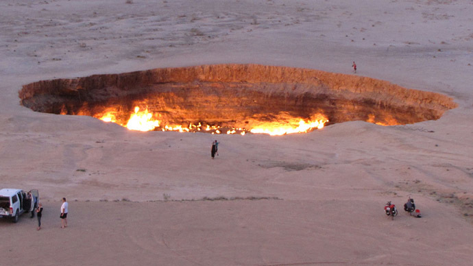 Welcome to Hell! Turkmenistan eyes turning infernal gas pit into ...